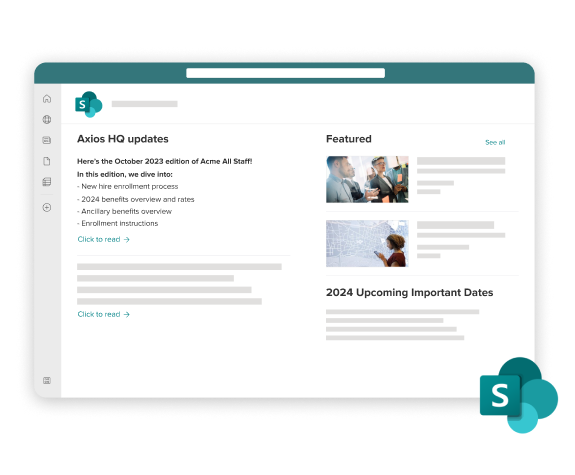 Internal Communication Email Directory Syncing Tool - Axios HQ